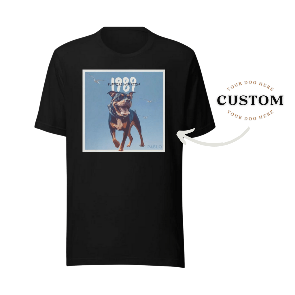 Custom Dog Apparel - Puppies Make Me Happy